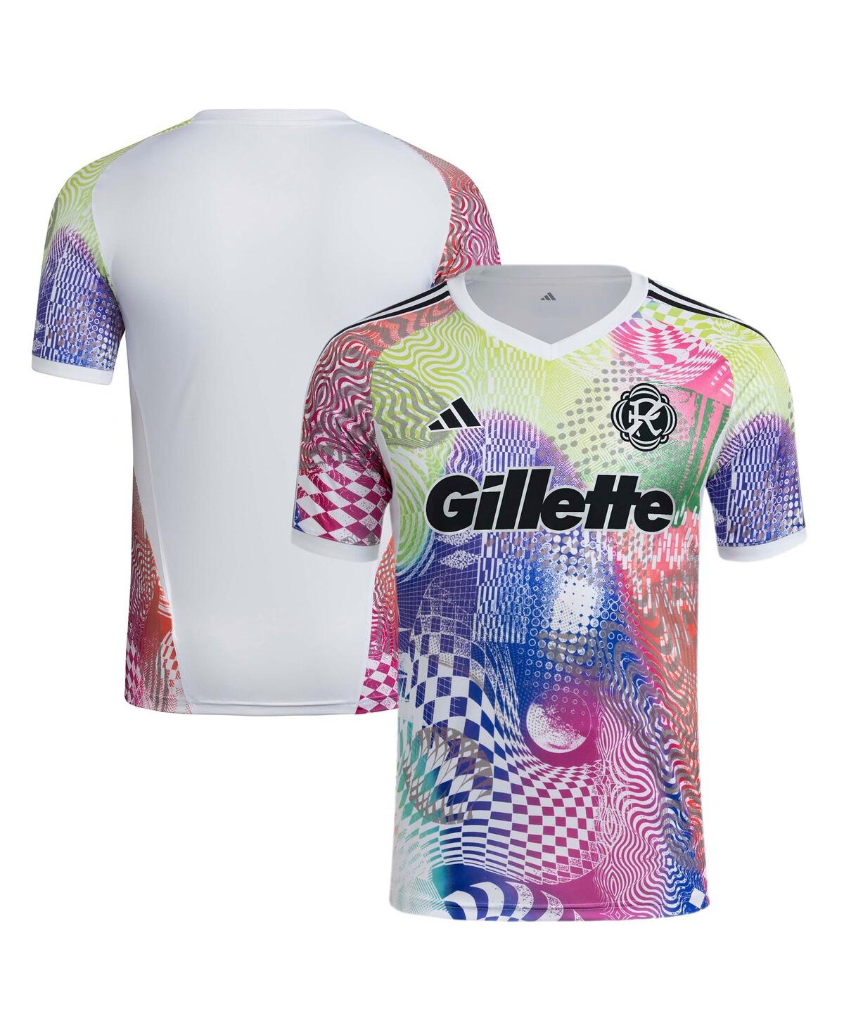 Click here for Adidas Mens White New England Revolution 2025 Prid... prices