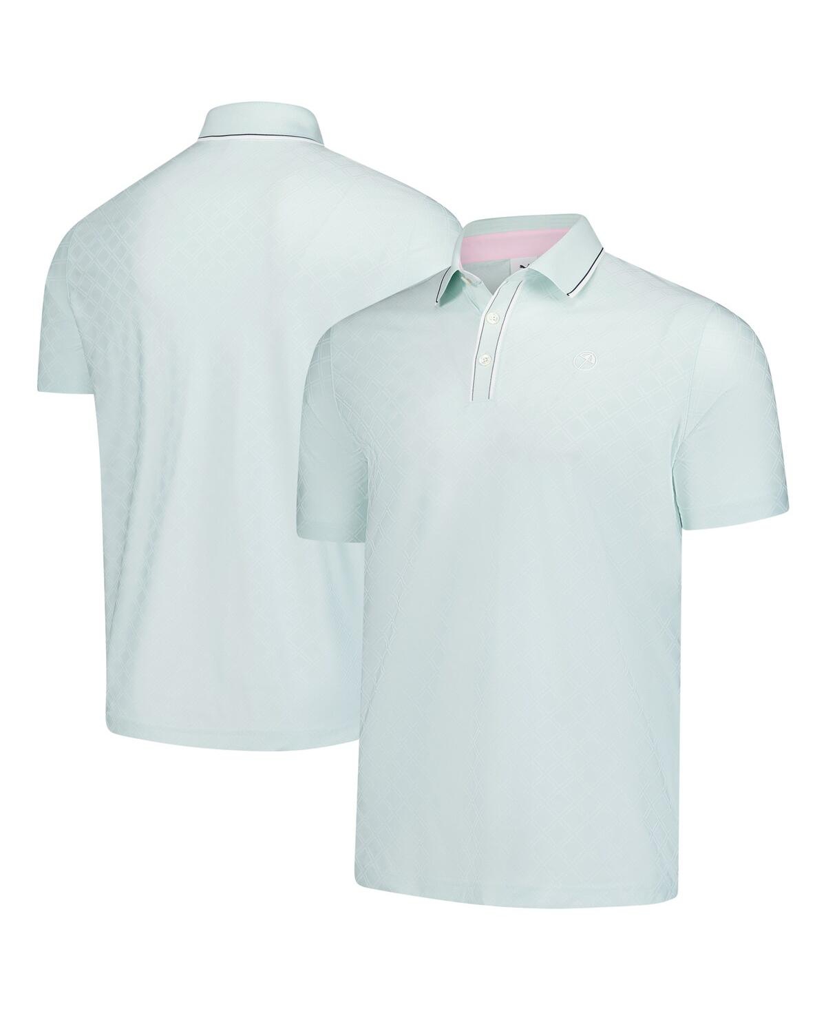 Click here for Puma MensÂ Mint Arnold Palmer Tipped Jacquard Polo... prices