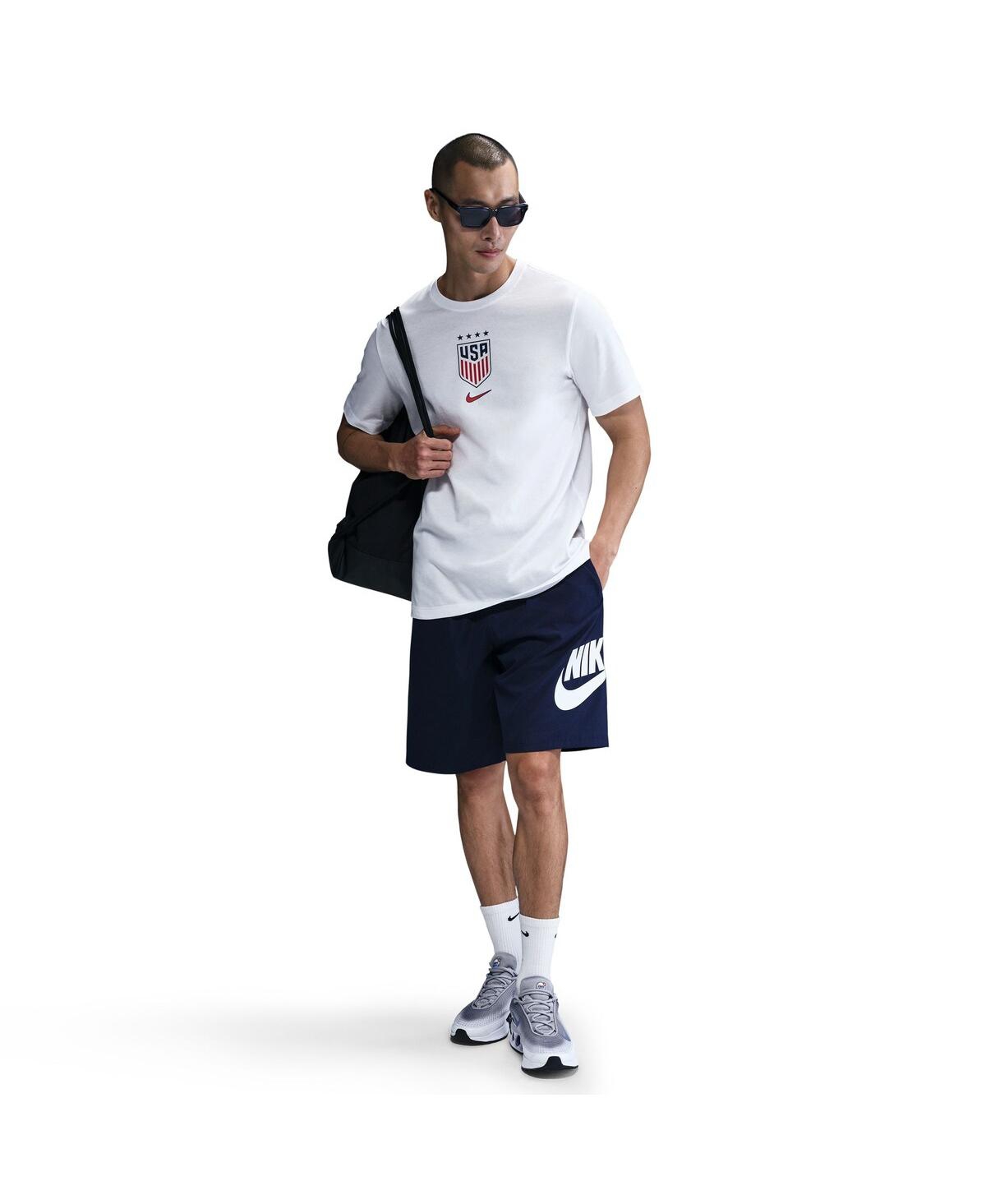 Click here for Nike Mens White Uswnt Crest T-Shirt - White prices