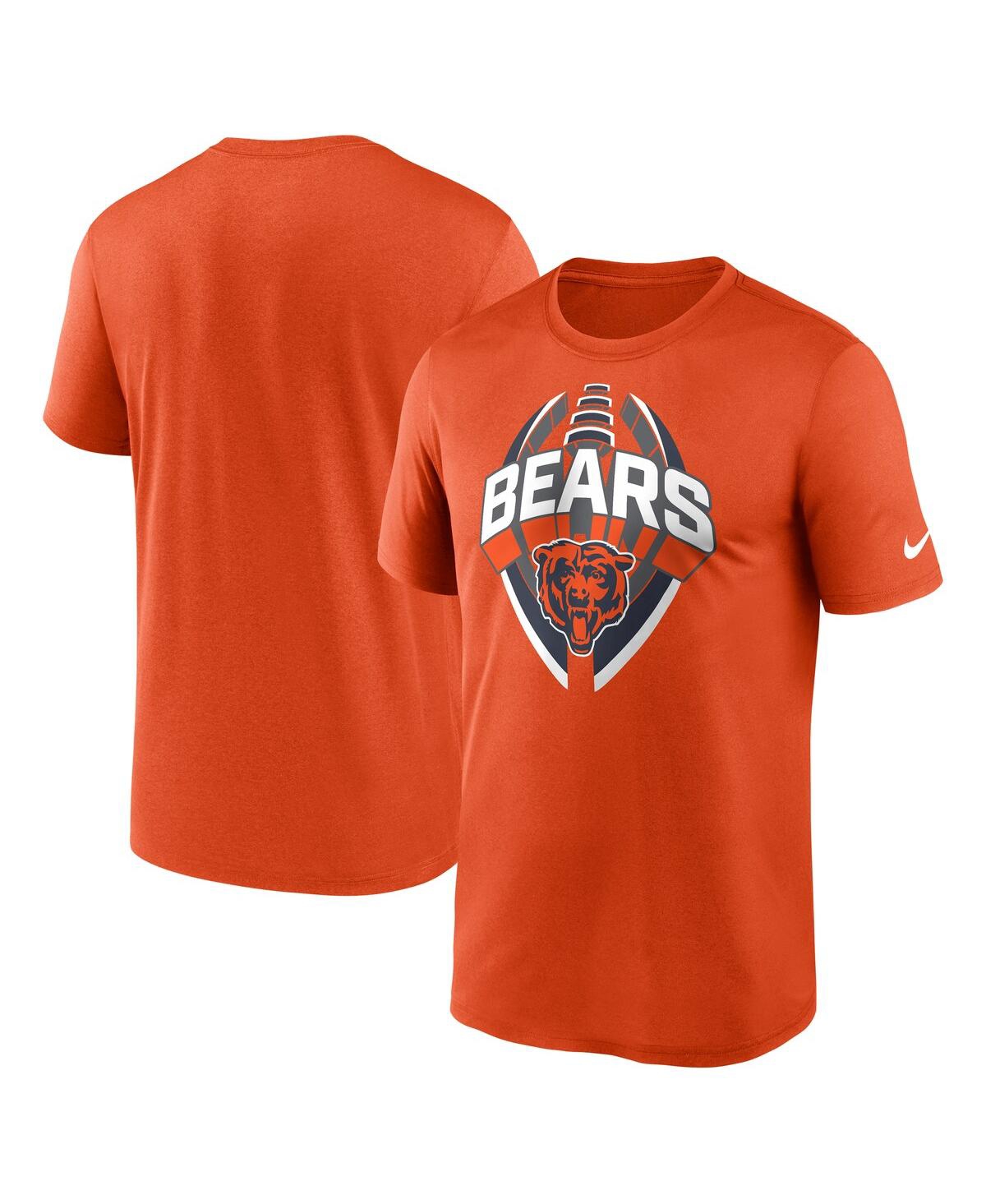 Click here for Nike Mens Orange Chicago Bears Legend Icon Perform... prices