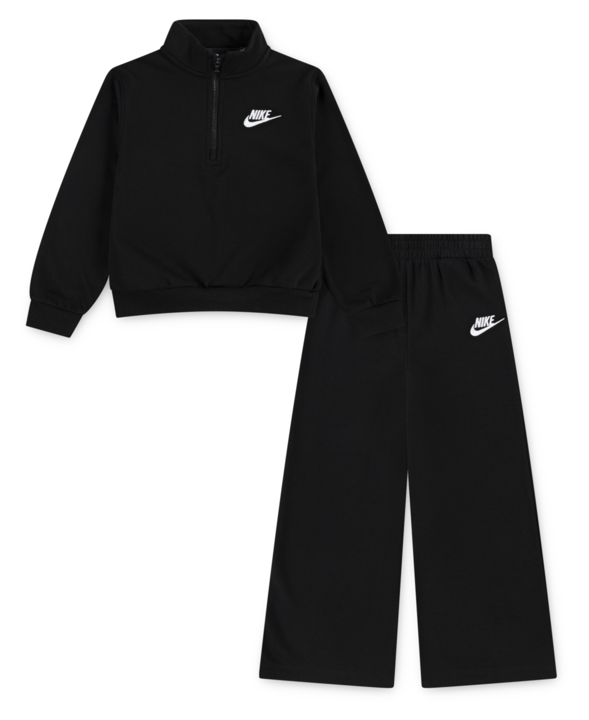 Click here for Nike Little Girls 2-Piece Wide Leg Club Fleece Top... prices