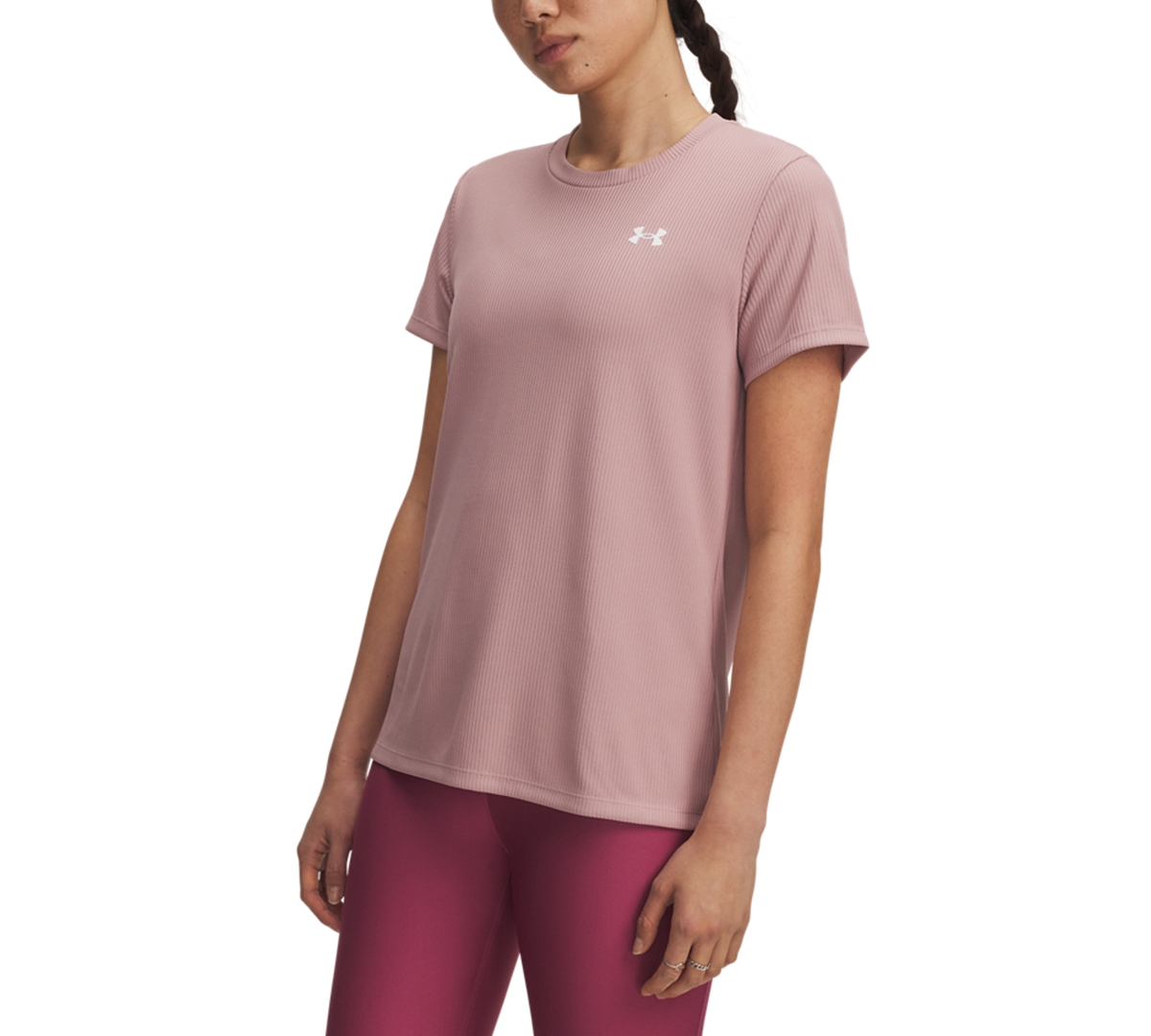 Click here for Under Armour Womens Ua Tech Rib Short-Sleeve T-Shi... prices