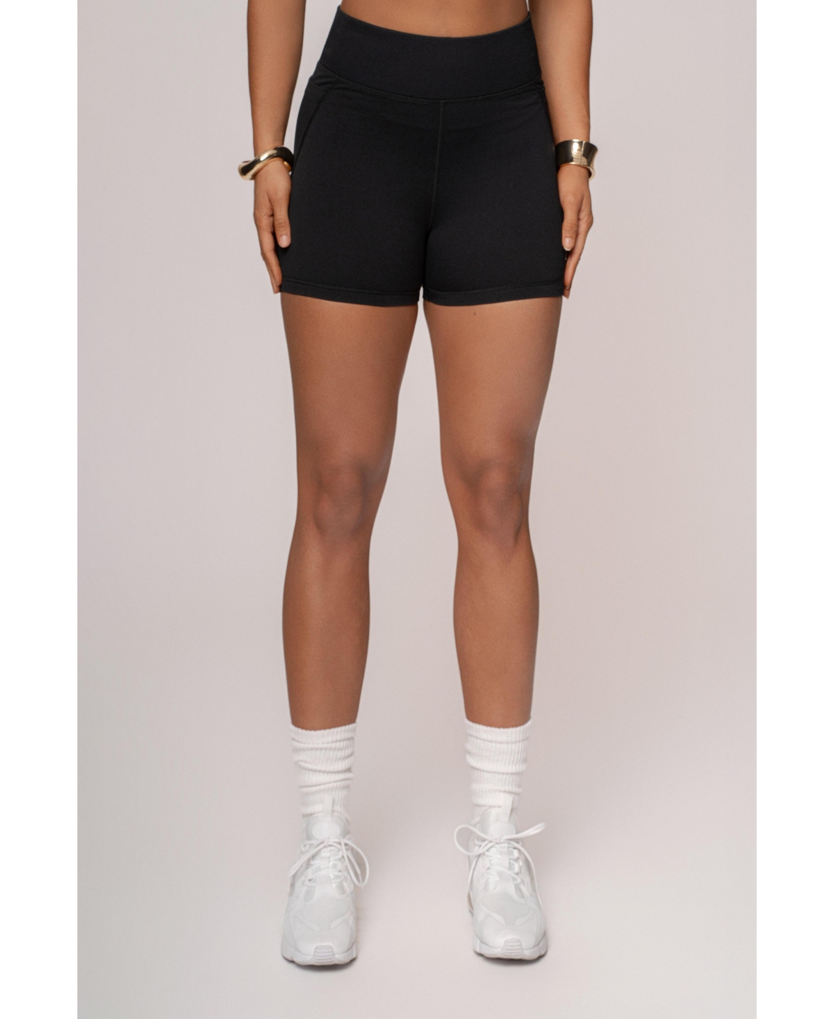 Click here for Jluxlabel Womens On The Move Biker Short - Black prices