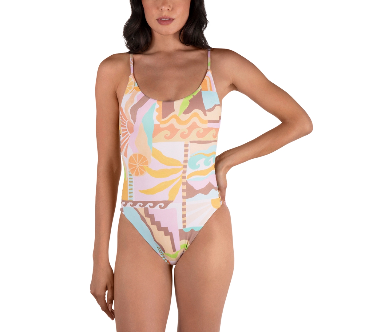 Click here for Hurley Juniors Vacay Dreams One-Piece Swimsuit - S... prices