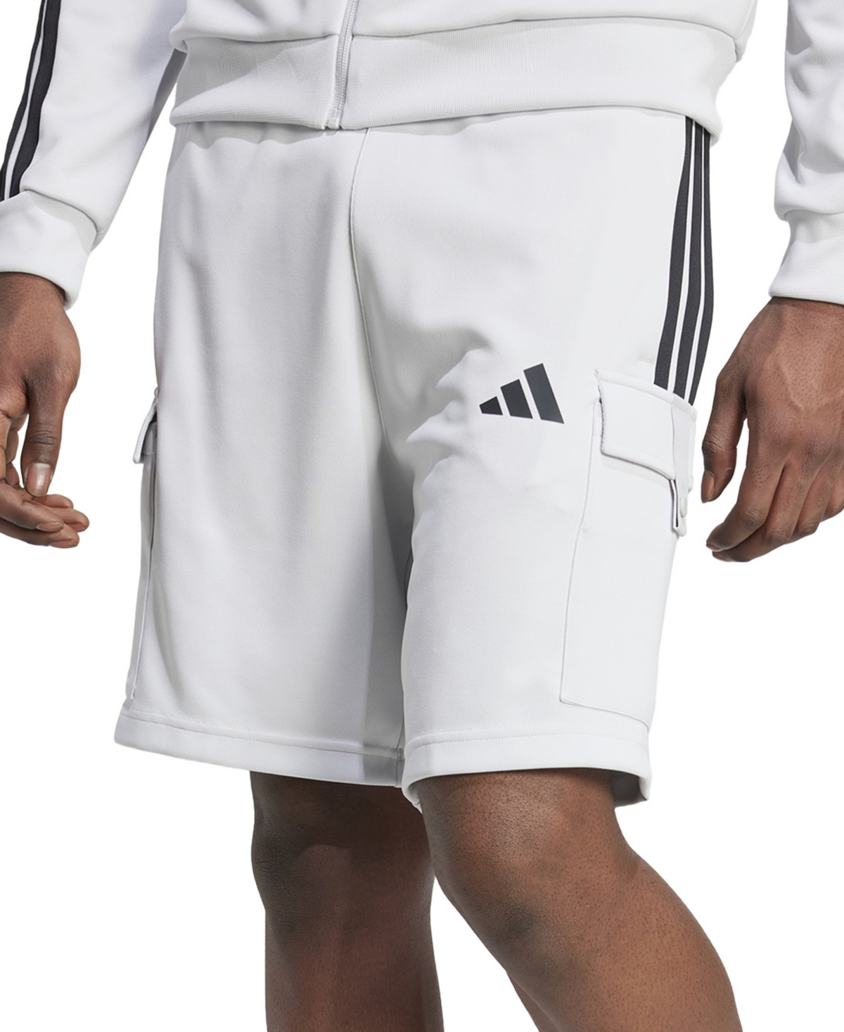Click here for adidas Mens Three-Stripes Tiro 9 Cargo Shorts - Gr... prices