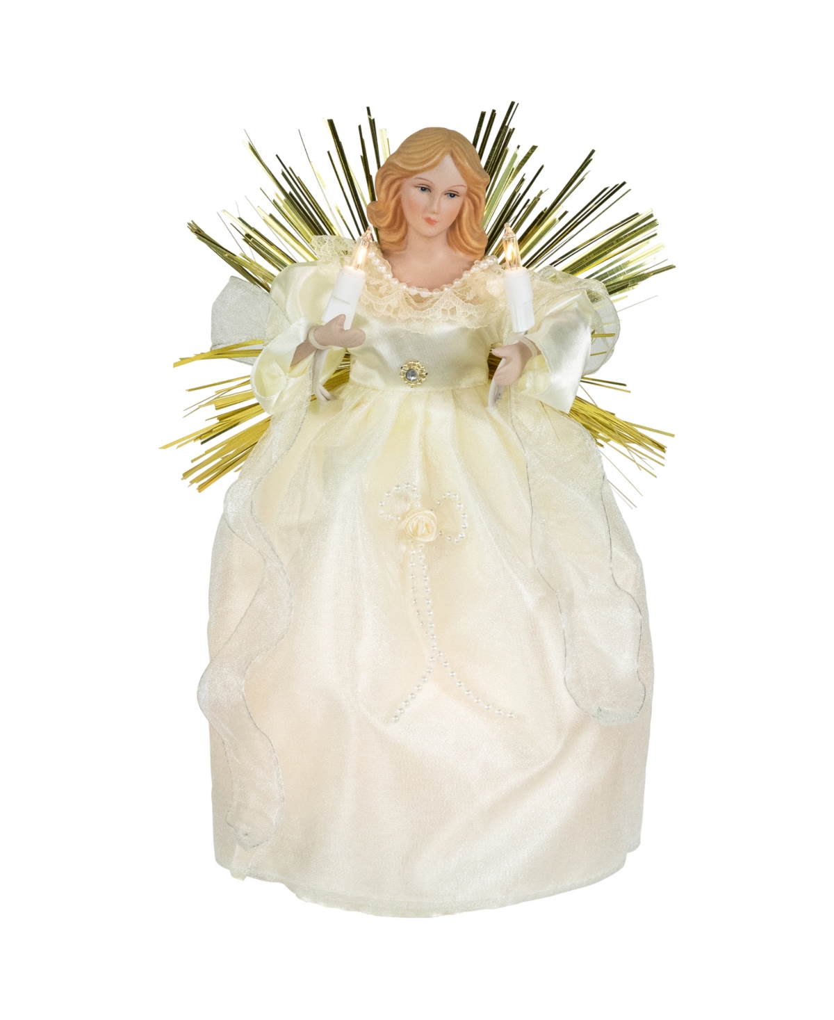 Click here for Northlight 10.5 Angel with Candle Lighted Christma... prices