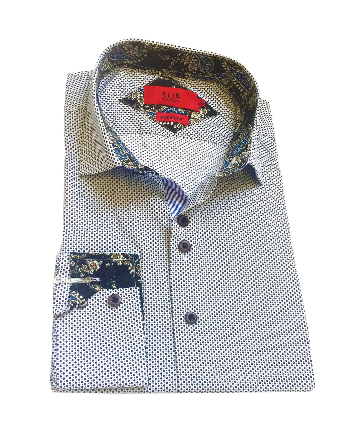 Click here for Elie Balleh Little Boys Black Button-Down Slim Fit... prices