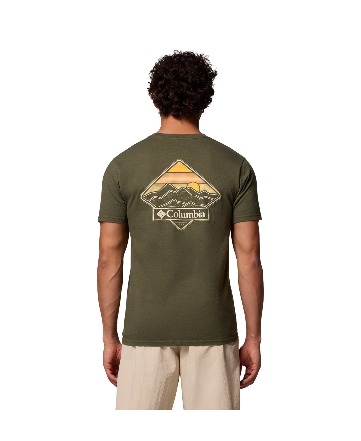 Click here for Columbia Mens Shack Graphic T-Shirt - Canyon blue prices