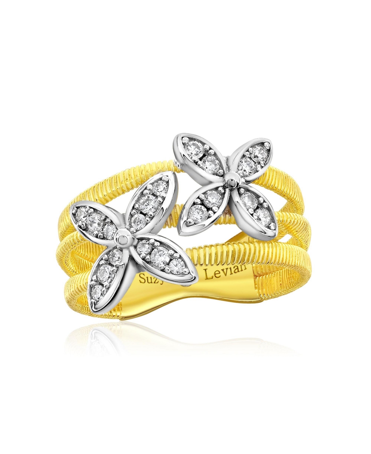 Click here for Suzy Levian New York Golden Helix Sterling Silver... prices