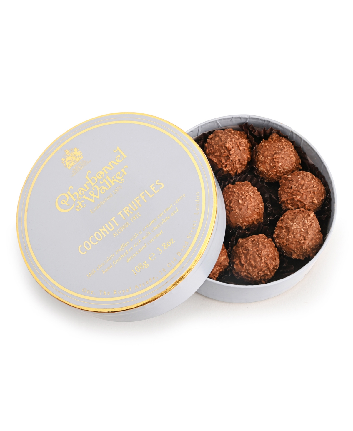 Charbonnel et Walker Coconut Truffles  9 Pieces