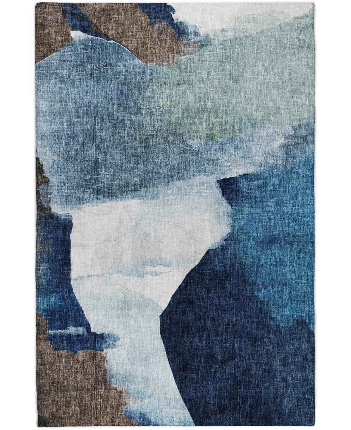 Click here for Dalyn Boca BO7 26x310 Area Rug - Denim  Blue prices