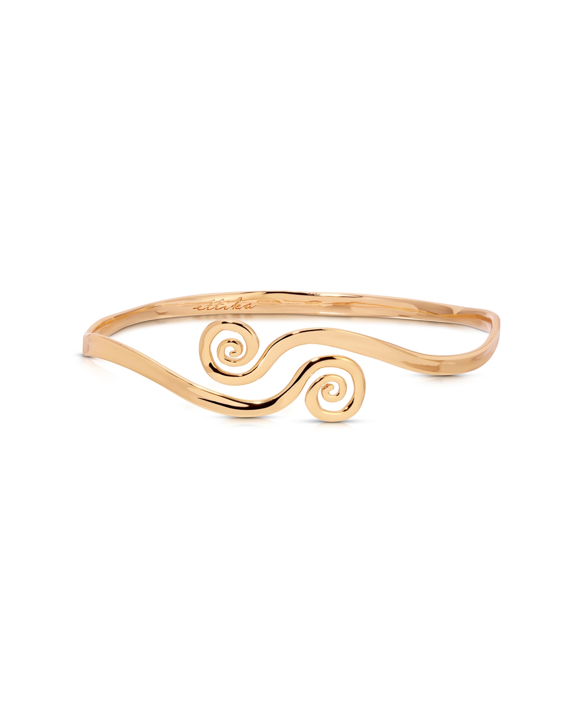 Click here for Ettika Intertwined Aura Arm Cuff Bracelet - Gold prices