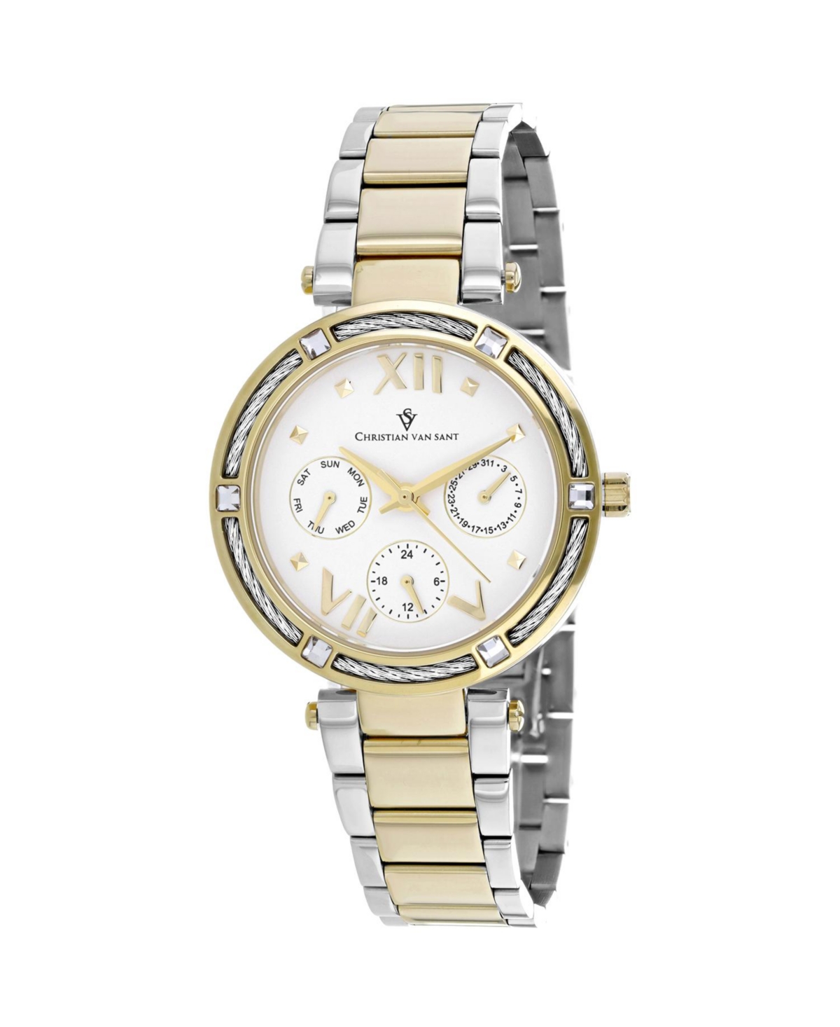 Click here for Christian Van Sant Womens Sienna White Dial Watch... prices