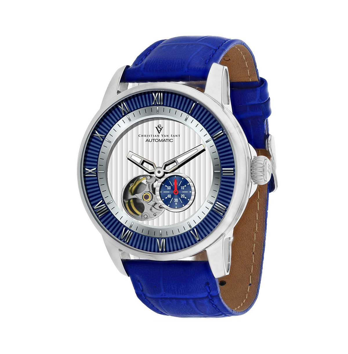 Click here for Christian Van Sant Mens Viscay White Dial Watch -... prices