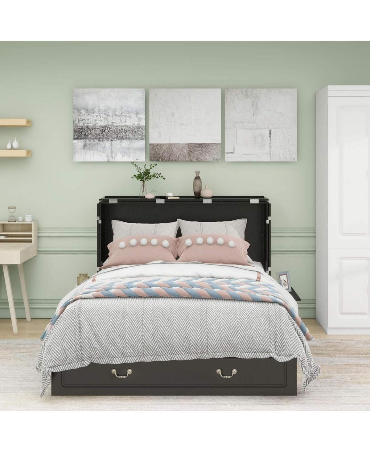 Click here for livelylodge Murphy Bed Cabinet  Queen Murphy Bed w... prices