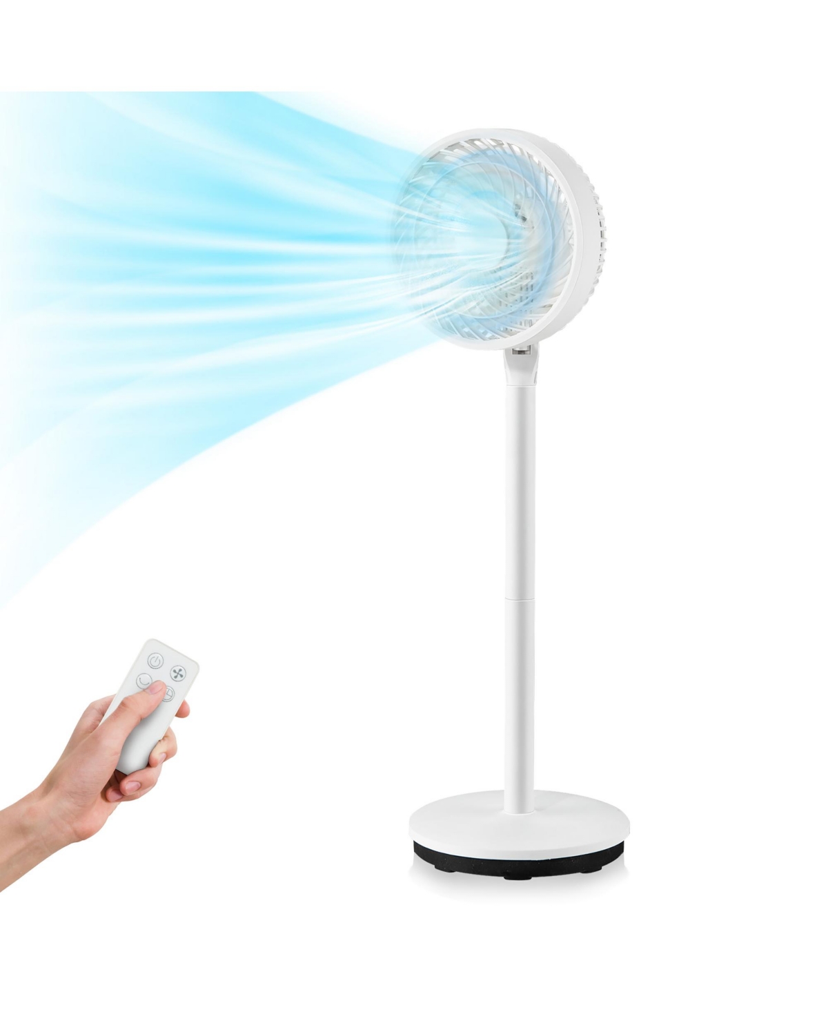 Click here for Costway 9 Oscillating Pedestal Fan Portable Floor... prices