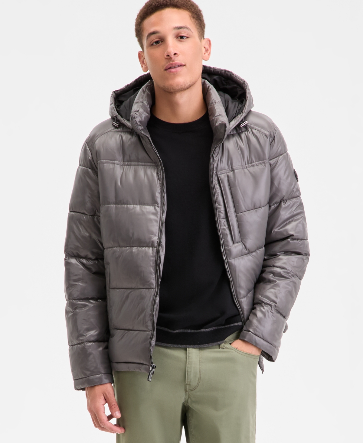 Click here for Michael Kors Mens Puffer Jacket - Smoke prices