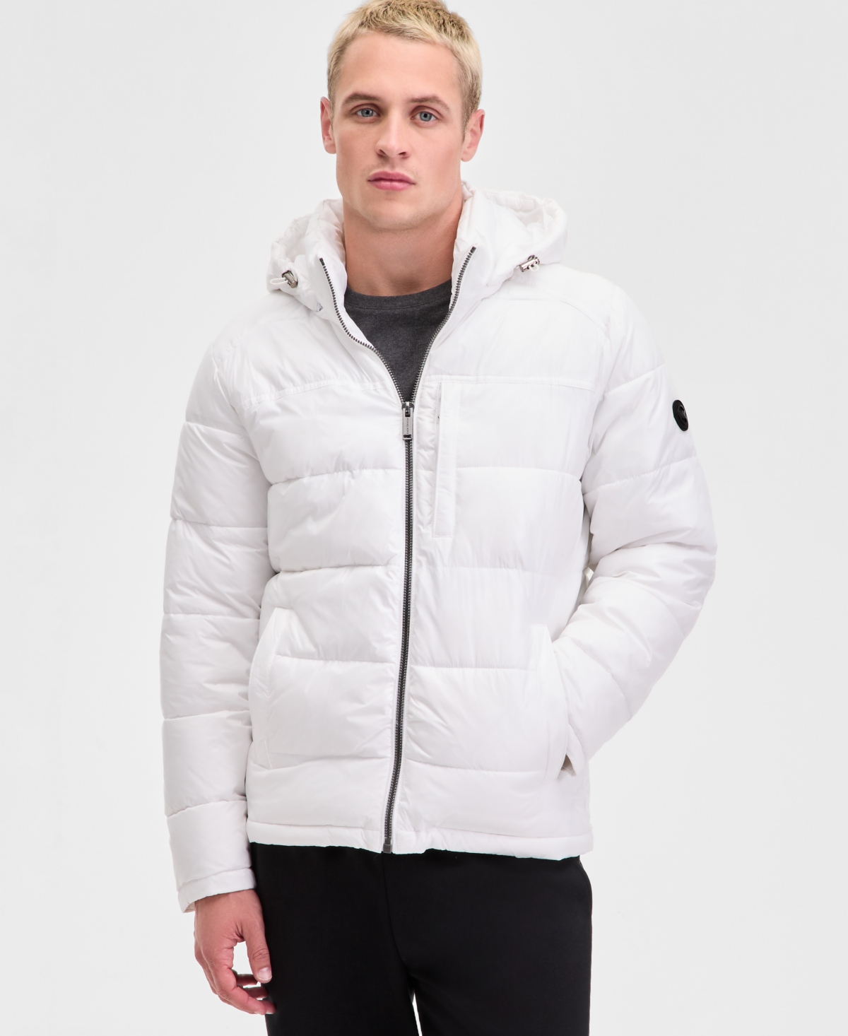 Click here for Michael Kors Mens Puffer Jacket - White prices