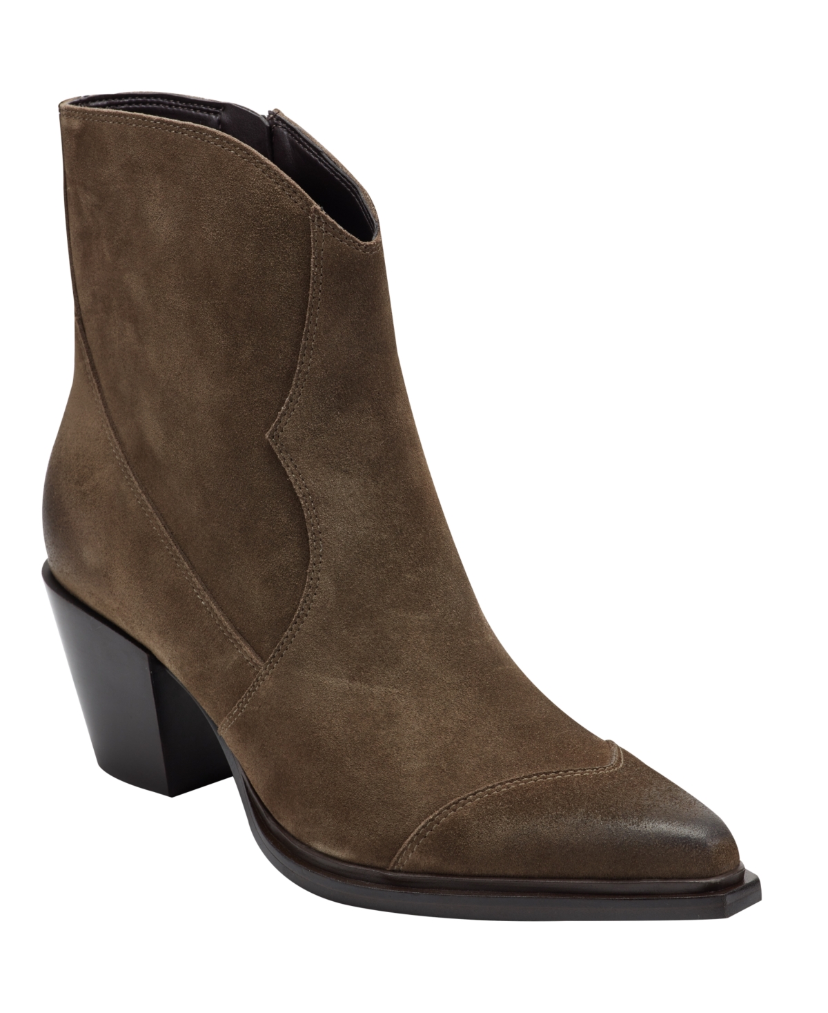 Click here for Marc Fisher Ltd Womens Giulie Western Block Heel B... prices
