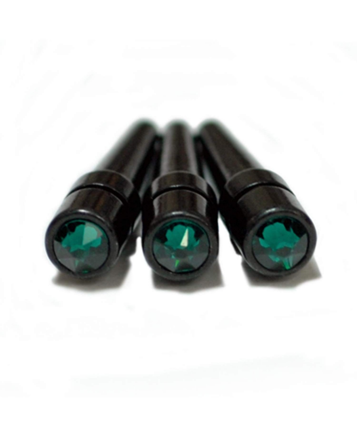 Click here for We Games Black Metal Cribbage Pegs with Swarovski... prices