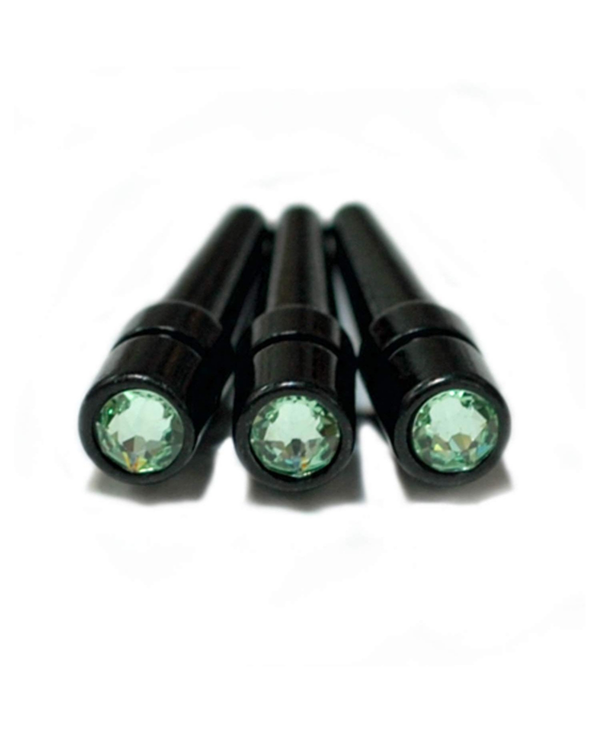 Click here for We Games Black Metal Cribbage Pegs with Swarovski... prices