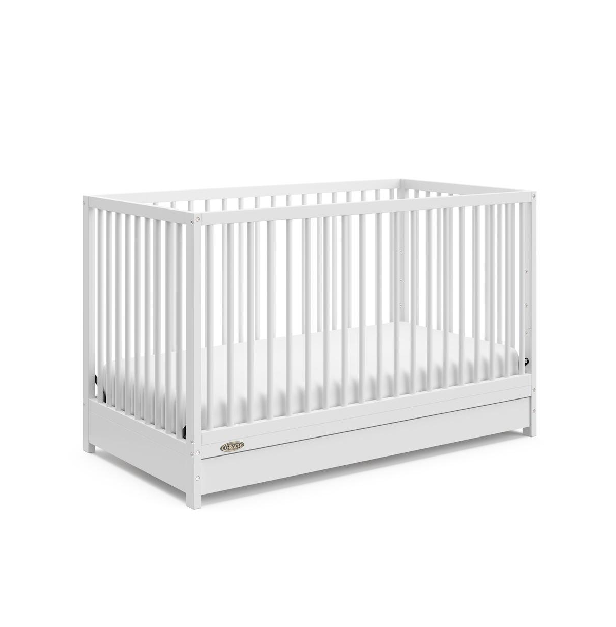 Click here for Graco Teddi 5-in-1 Convertible Crib with Drawer -... prices