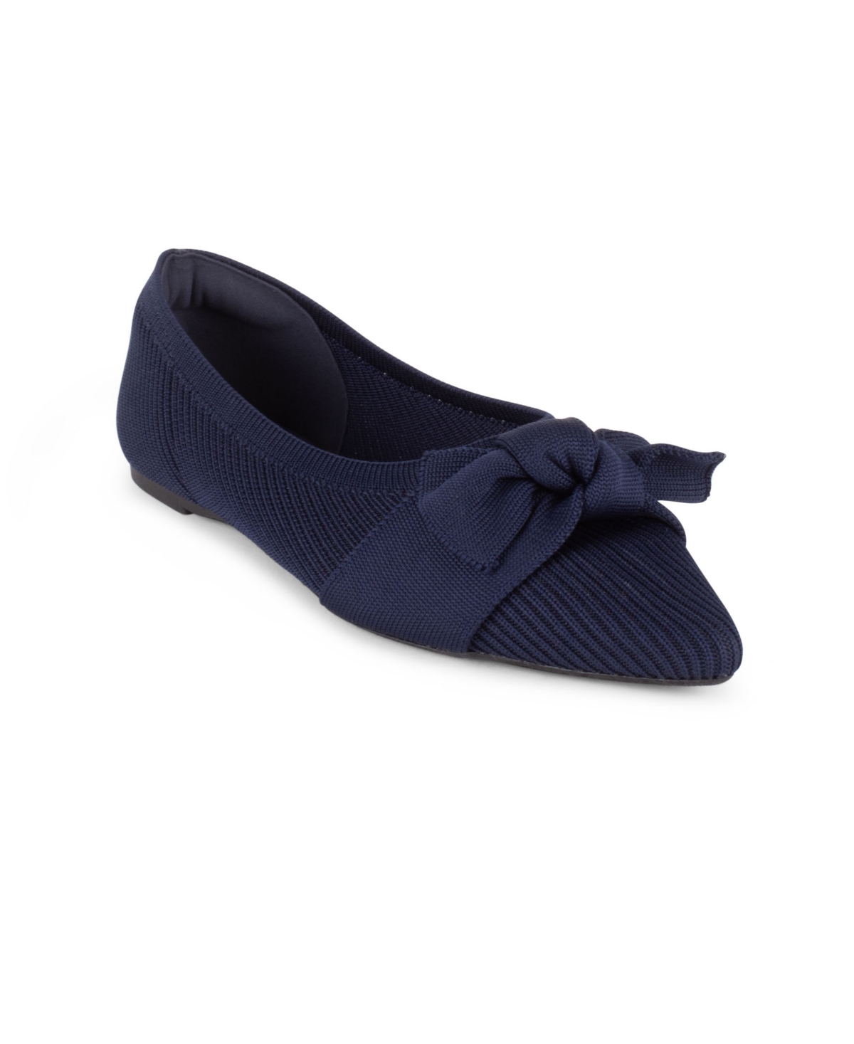 Click here for Tahari Womens Montserrat Knit Slip-On Flats - Navy prices