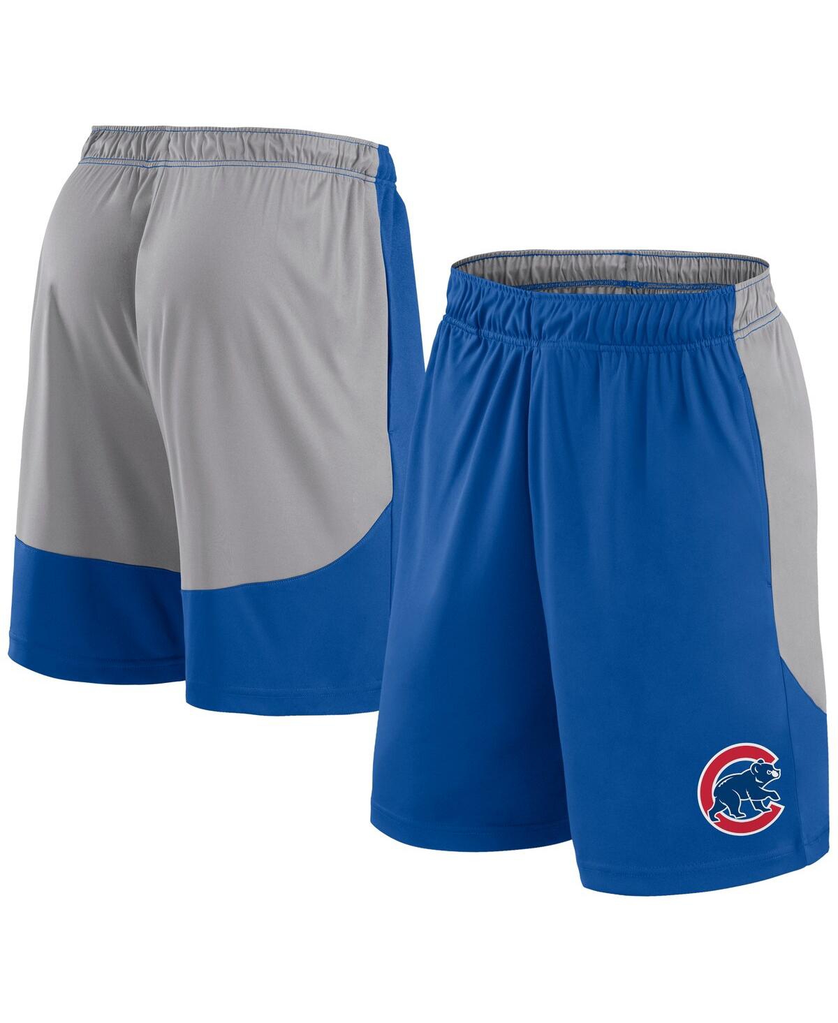 Click here for Fanatics Mens Royal/Gray Chicago Cubs Go Hard Shor... prices