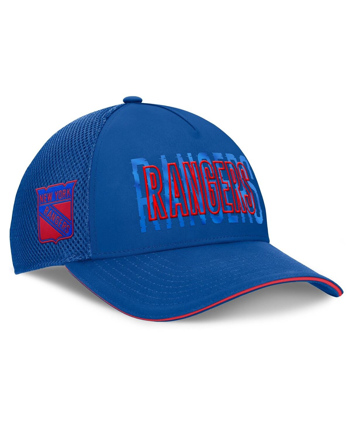Click here for Fanatics Mens Blue New York Rangers Fundamental Fl... prices