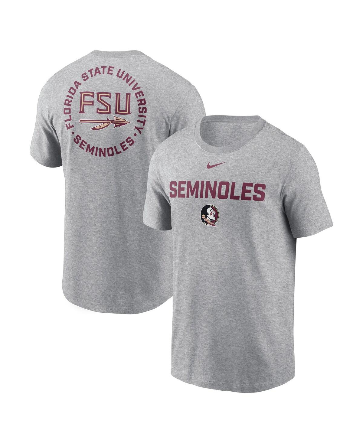 Click here for Nike Mens Heather Gray Florida State Seminoles Cam... prices
