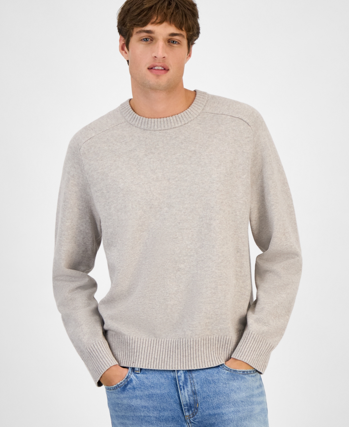 Click here for Sun + Stone Mens Crewneck Sweater  Macys Exclusive... prices