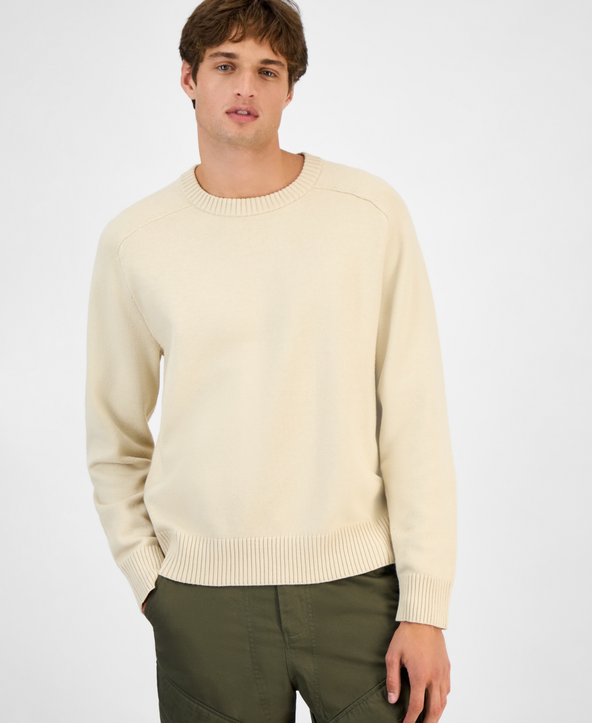Click here for Sun + Stone Mens Crewneck Sweater  Macys Exclusive... prices