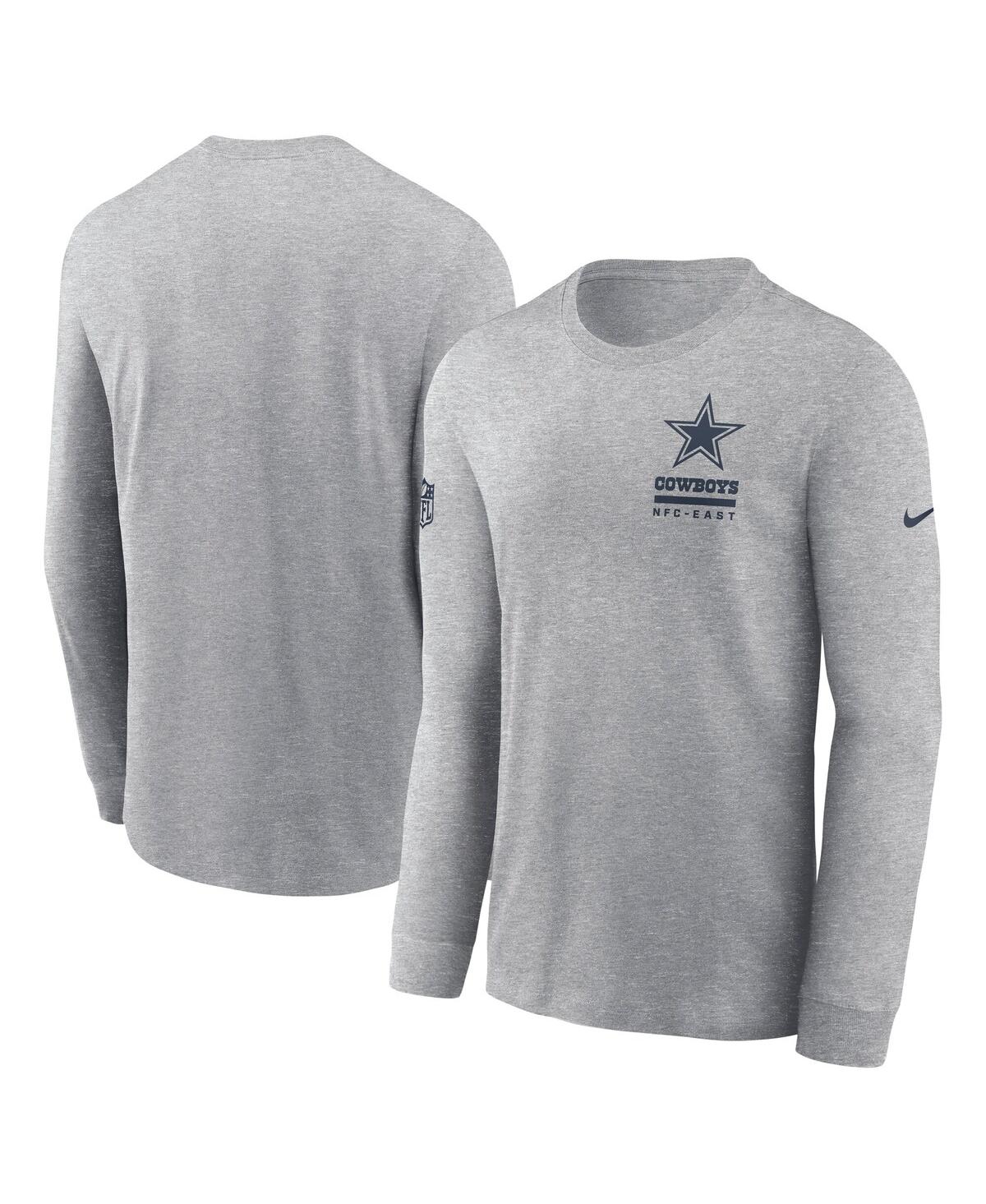 Click here for Nike Mens Heather Gray Dallas Cowboys Sideline Per... prices