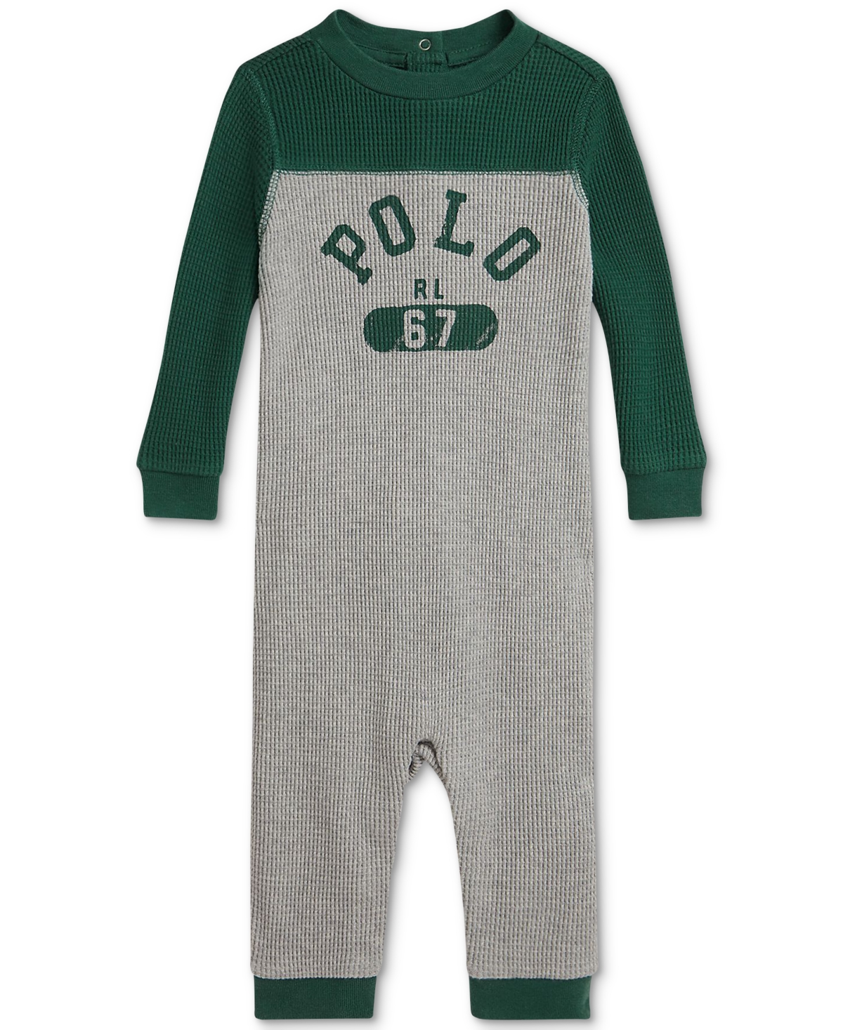 Click here for Polo Ralph Lauren Baby Boys Waffle-Knit Coveralls... prices