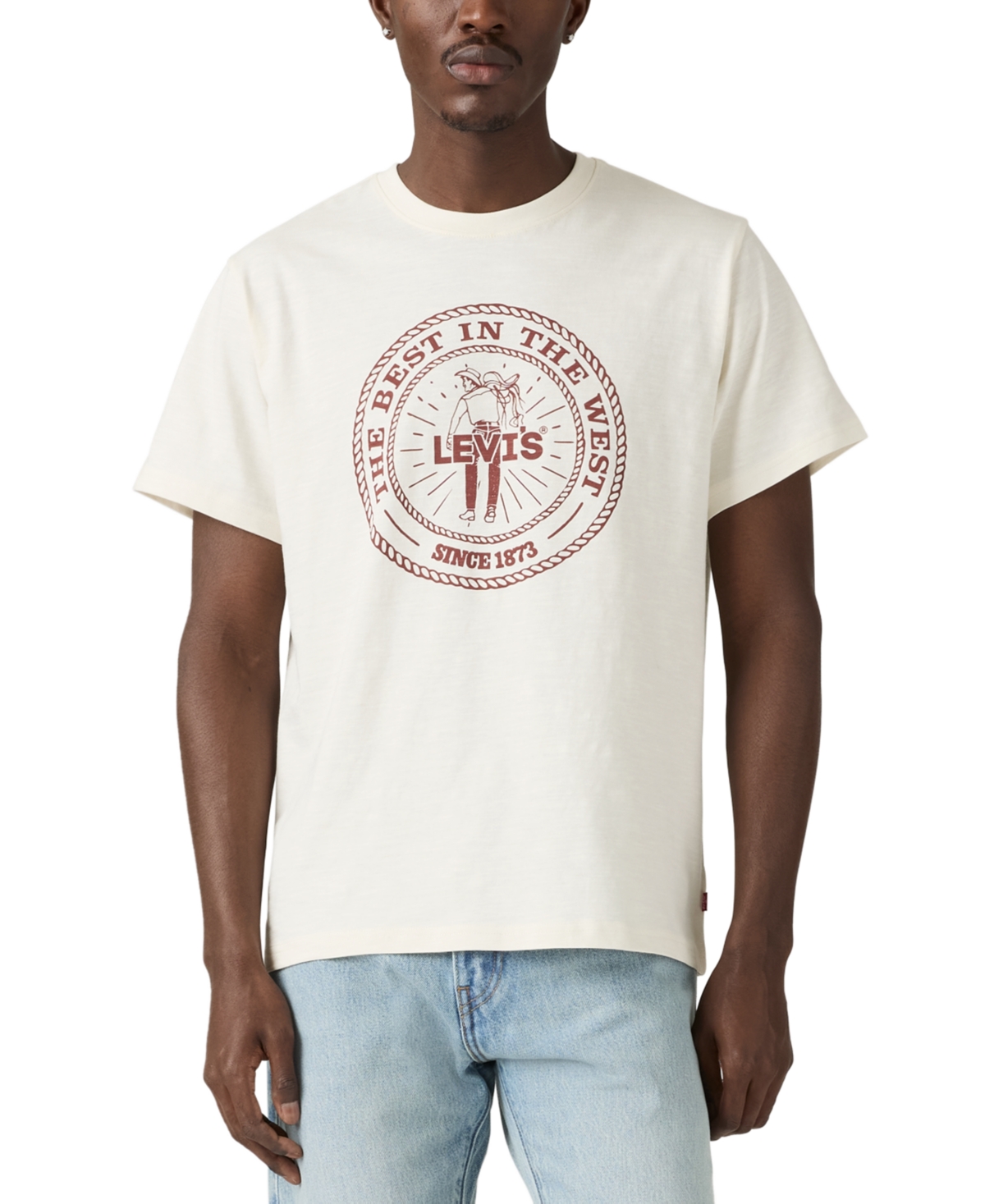 Click here for Levis Mens Relaxed-Fit Logo Graphic T-Shirts - Rou... prices