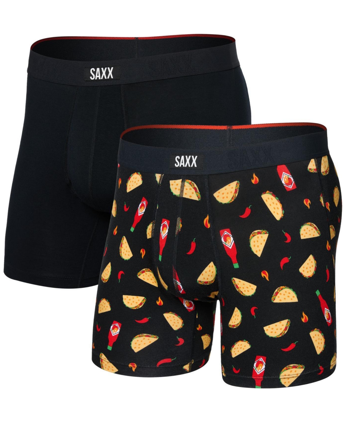 Click here for Saxx Mens Vibe Xtra Soft Comfort 2-Pk Boxer Briefs... prices