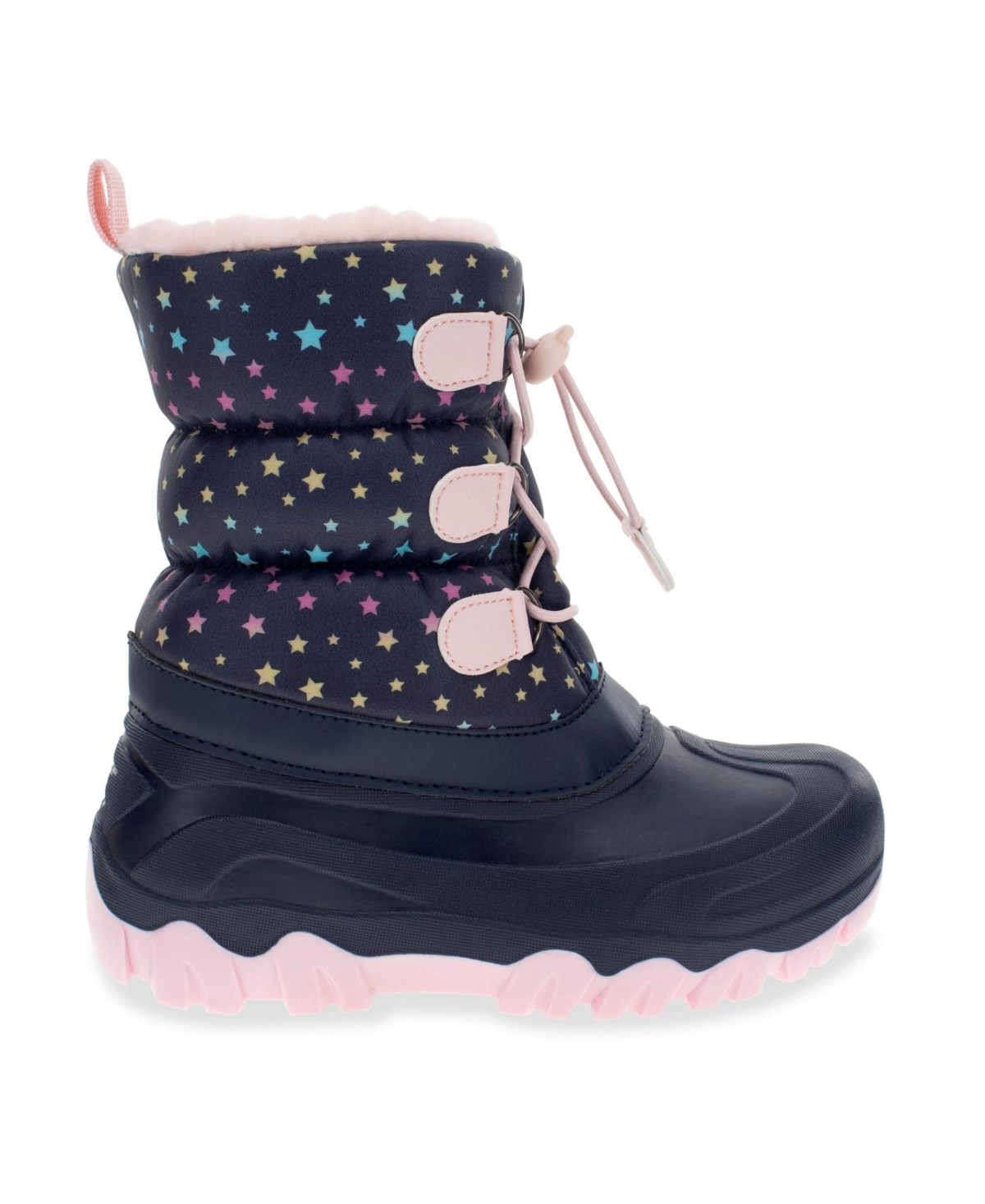 Click here for Western Chief Girls Gradient Stars Snow Boot - Nav... prices
