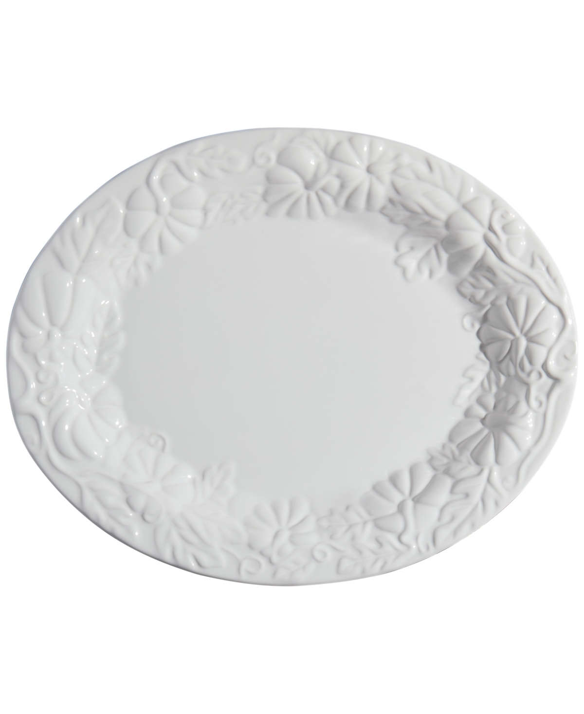 Click here for Haven Ceramic Harvest Turkey Platter - White prices