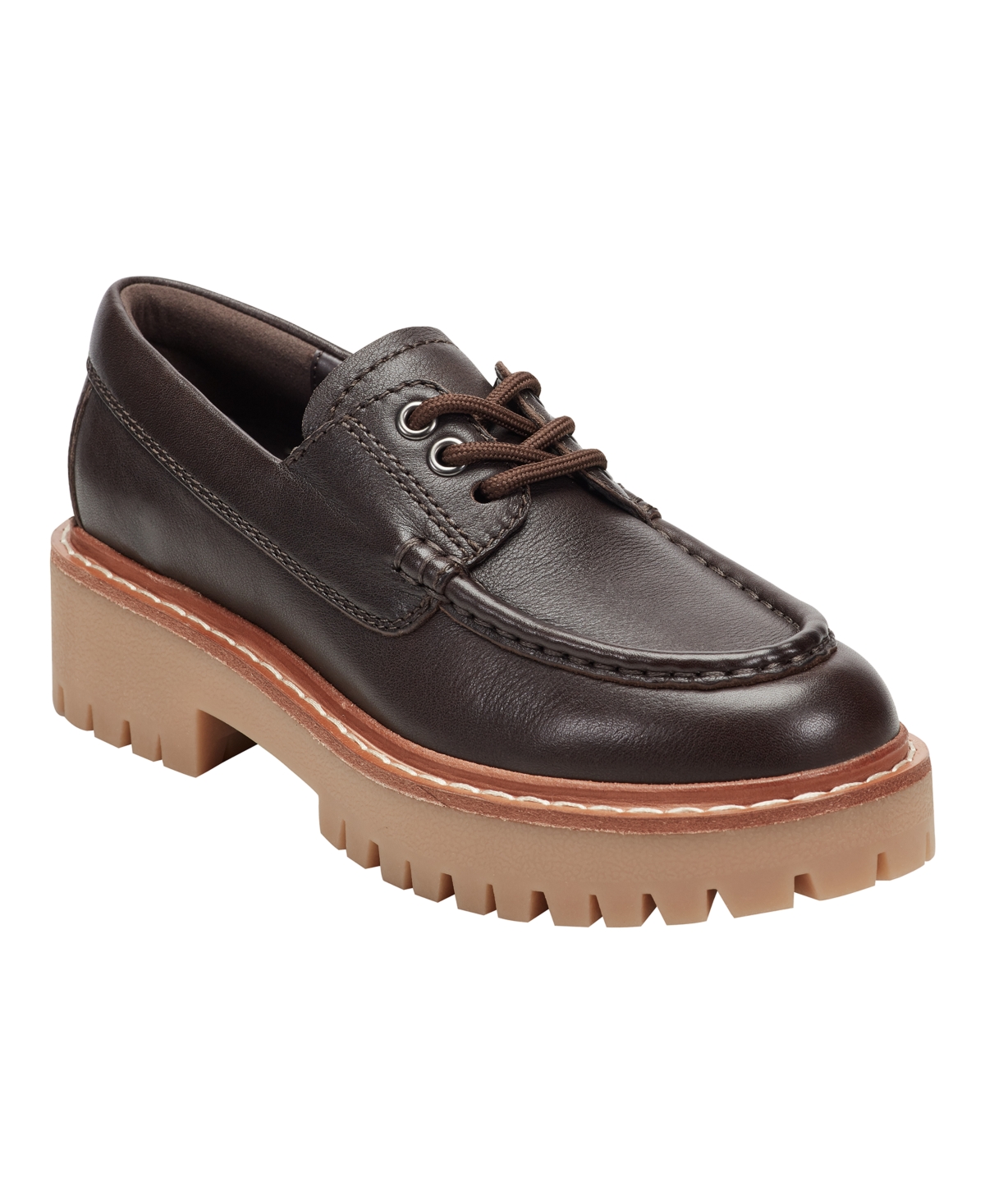 Click here for Marc Fisher Ltd Womens Nerida Lug Sole Loafers - D... prices