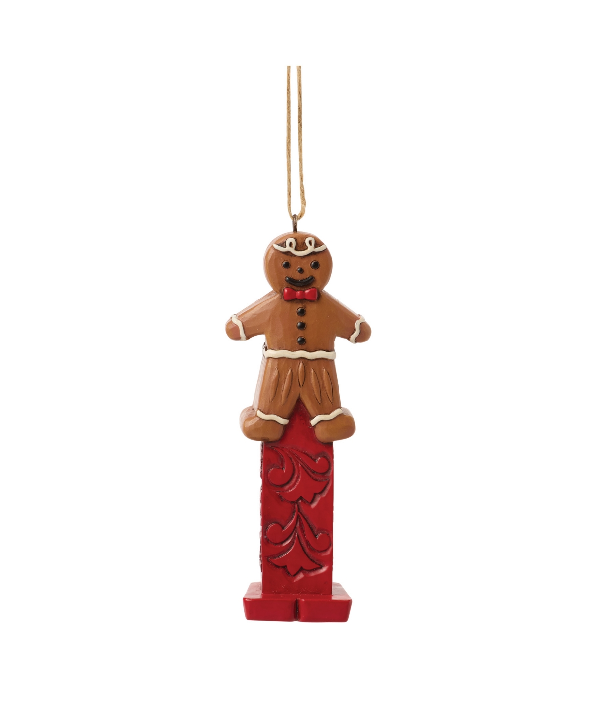 Click here for Jim Shore Gingerbread Man Pez Ornament - Multi prices