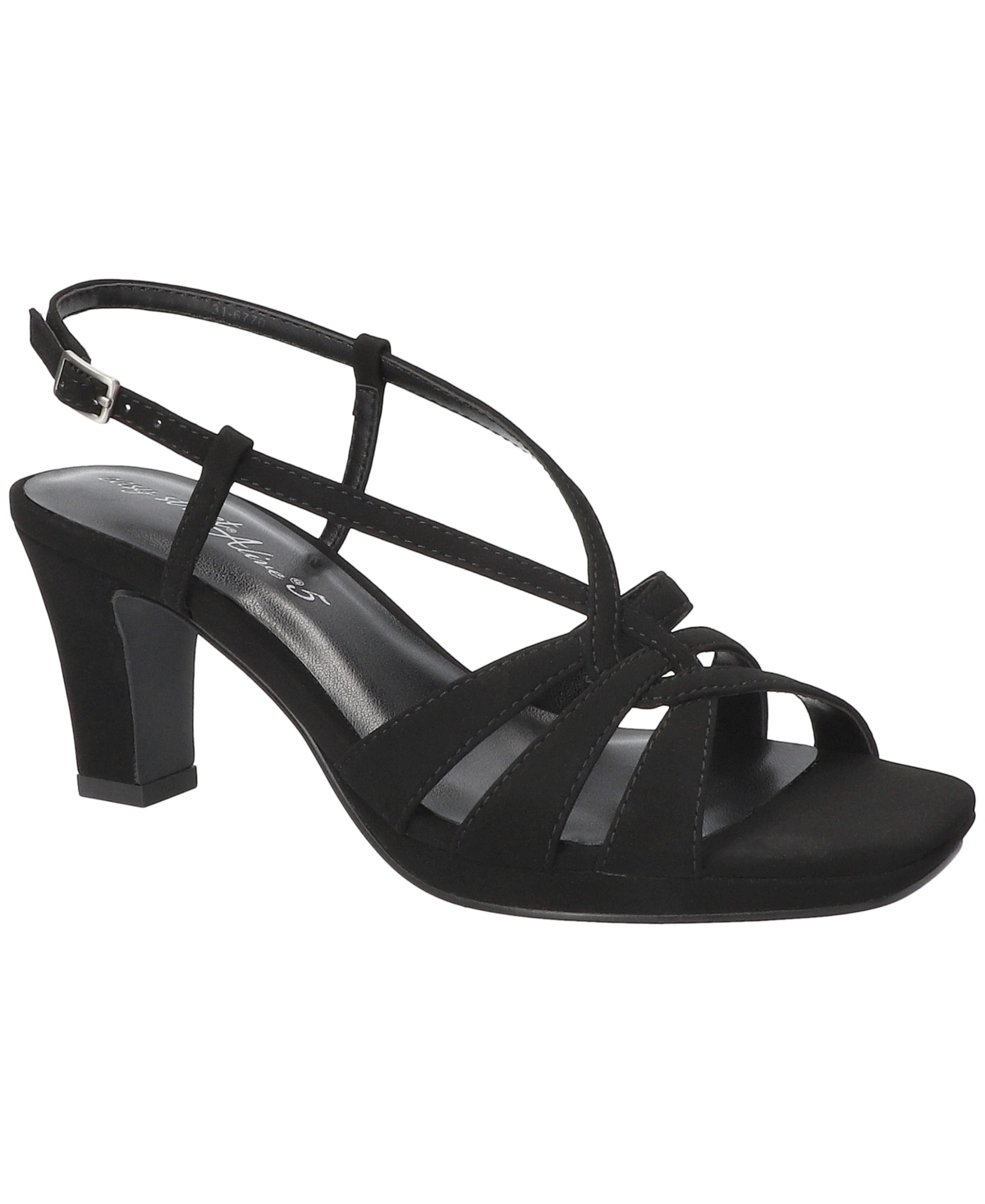 Click here for Easy Street Womens Valorie Square Toe Platform San... prices