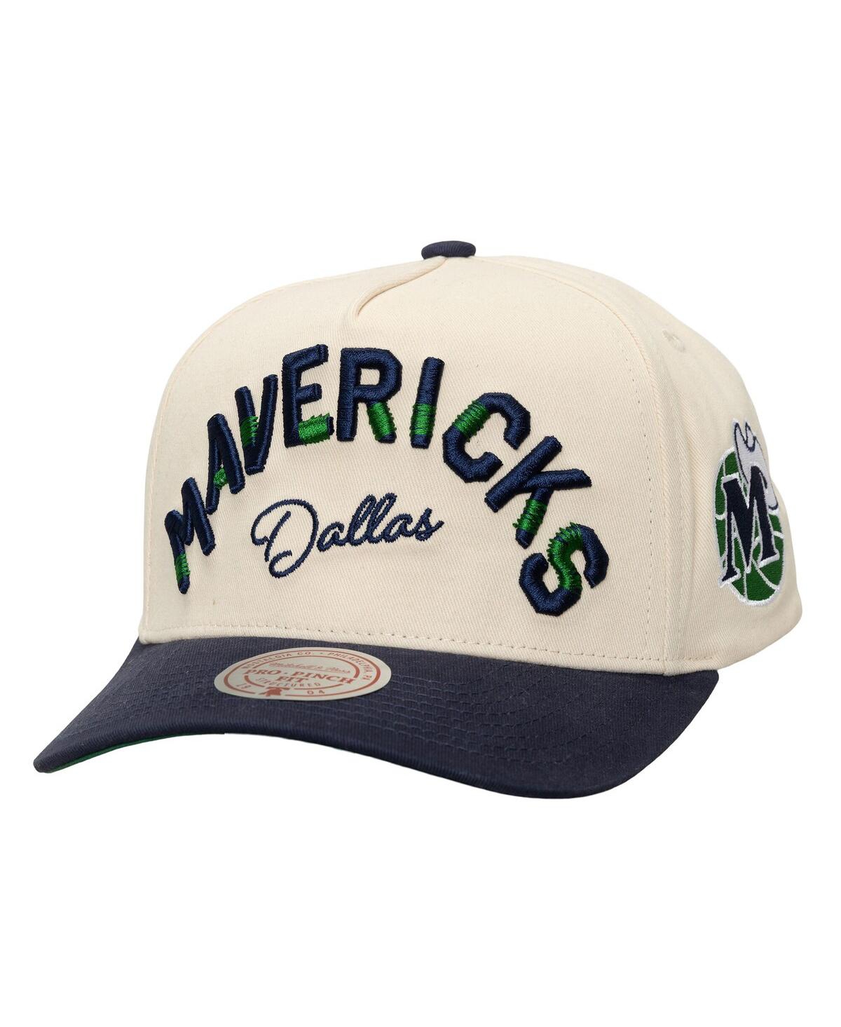 Click here for Mitchell & Ness Mens Cream/Navy Dallas Mavericks S... prices