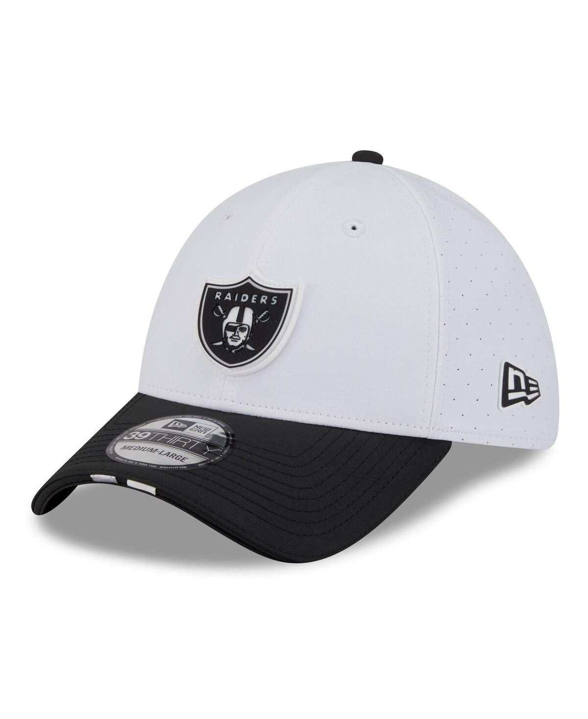 Click here for New Era Mens White/Black Las Vegas Raiders 2025 Nf... prices