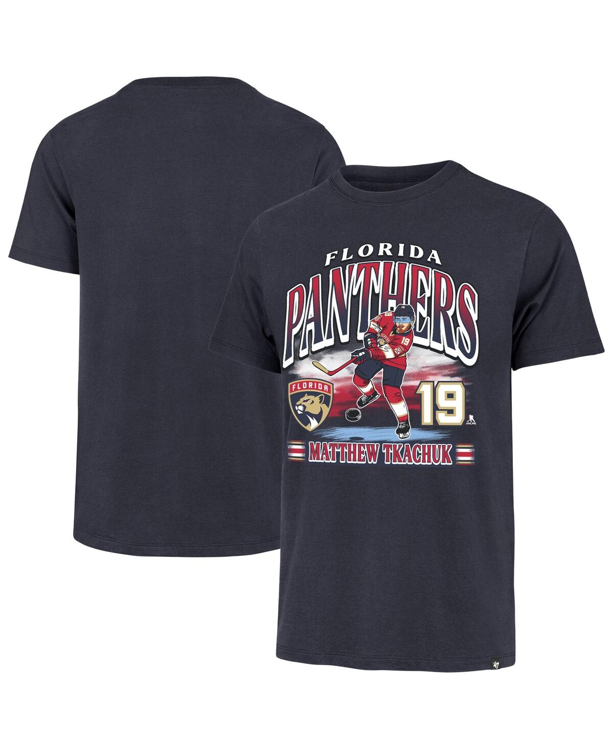 Click here for 47 Brand Mens Matthew Tkachuk Navy Florida Panther... prices