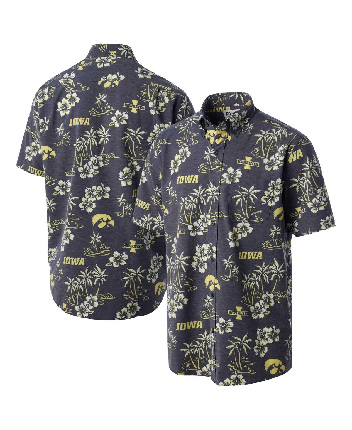 Click here for Reyn Spooner Mens Black Iowa Hawkeyes Classic Butt... prices