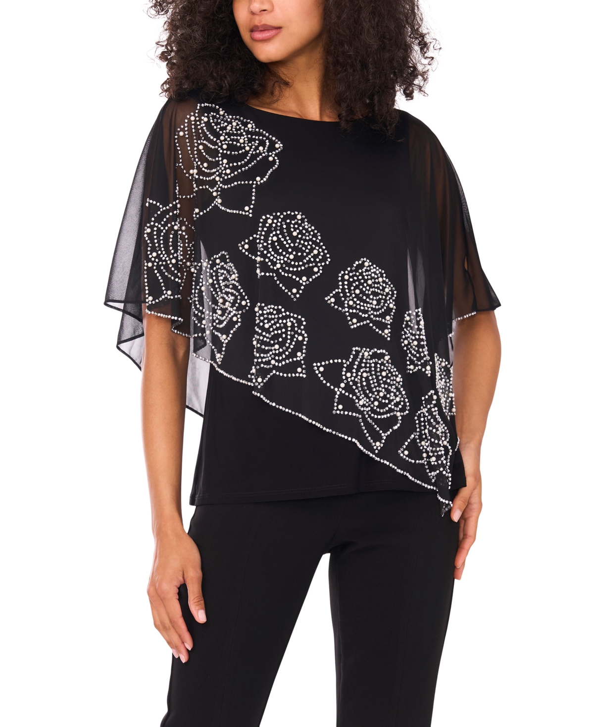 Click here for Msk Womens Jersey Top - Black prices