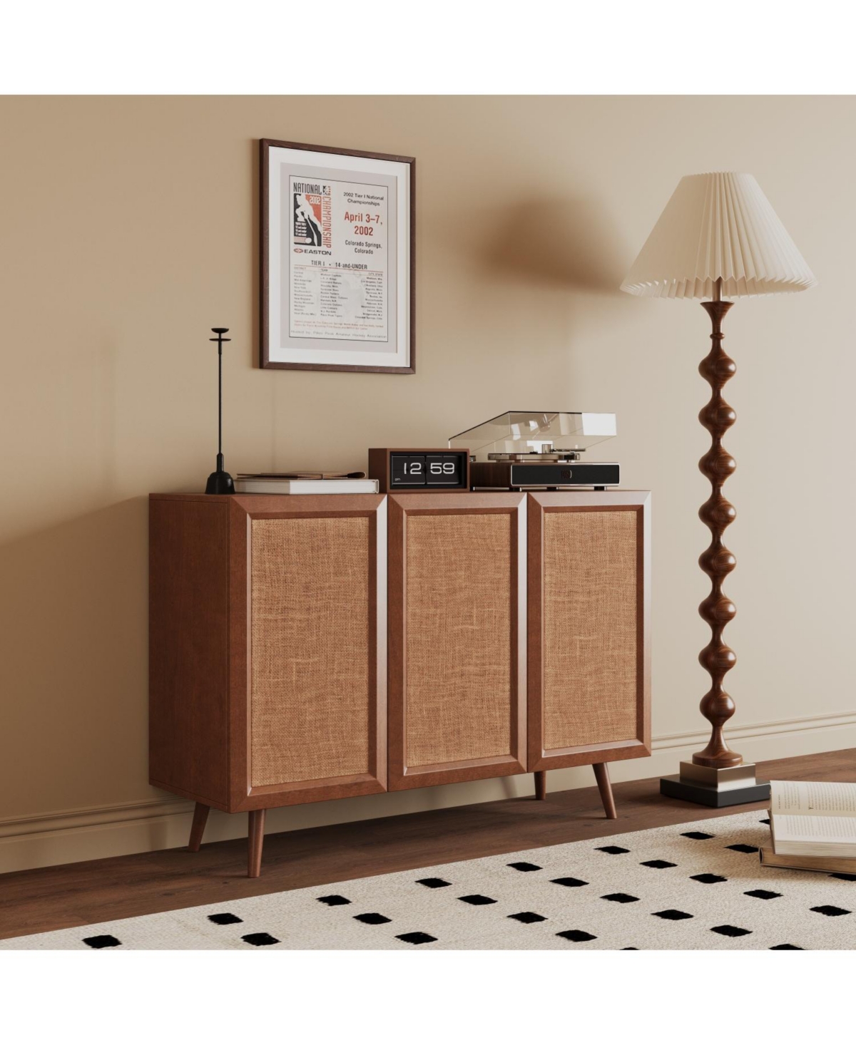 Click here for Streamdale Furniture Farmhouse Tv Stand/Console wi... prices