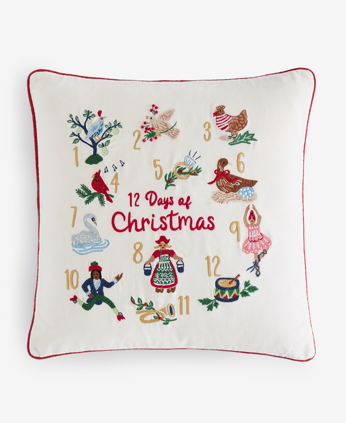 Click here for Holiday Lane 12 Days of Christmas Decorative Pillo... prices
