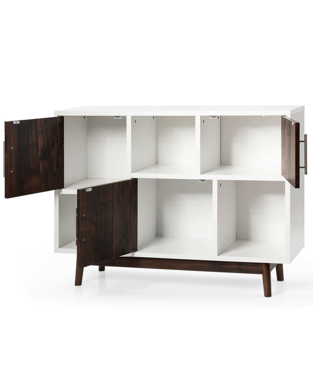 Click here for Volenca Wood Display Sideboard Storage Cabinet wit... prices