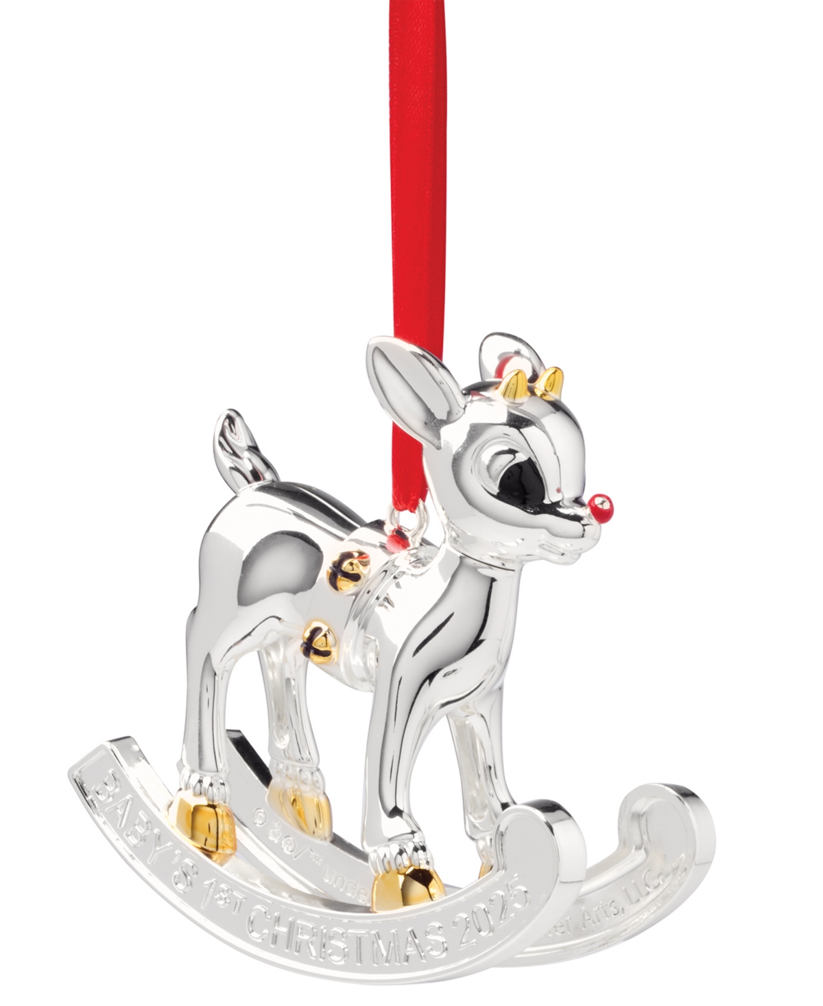 Click here for Lenox 2025 Babys 1st Christmas Rudolph Ornament -... prices